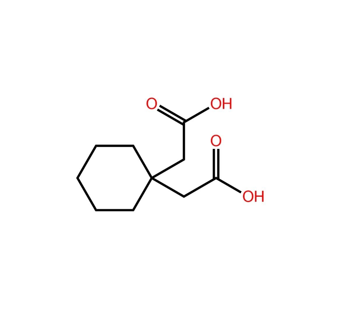 1,1-Cyclohexane Diacetic Acid | CAS No: (4355-11-7)