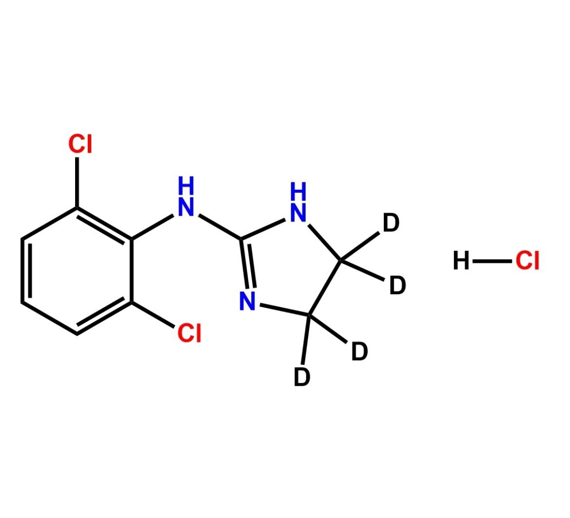Clonidine D4 Hydrochloride | CAS No: 67151-02-4