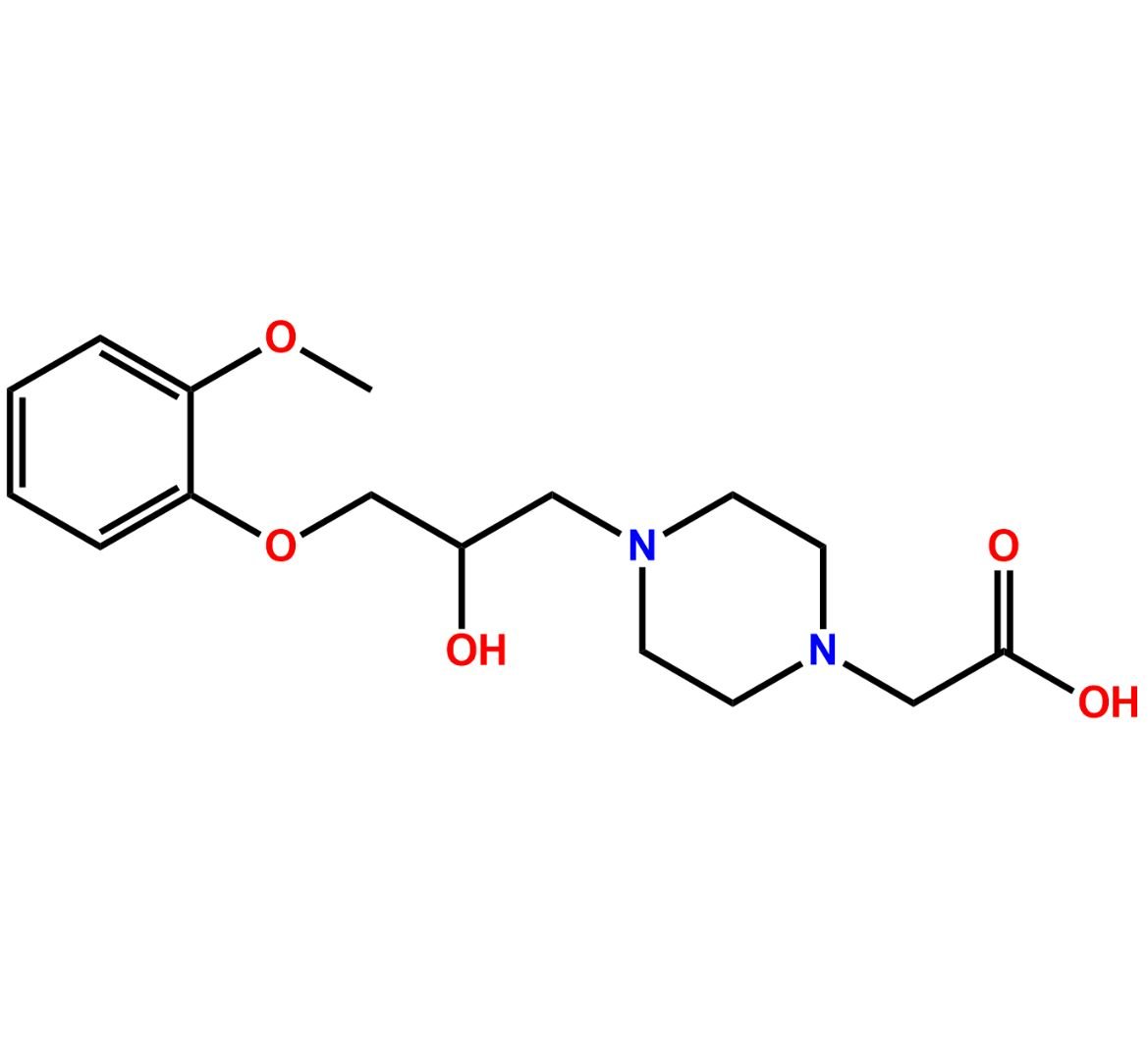 Ranolazine Acid | CAS No: 172430-48-7